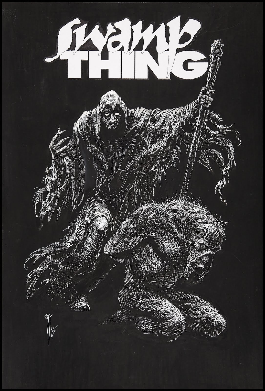 Fantasy Ink: S is for Swamp Thing