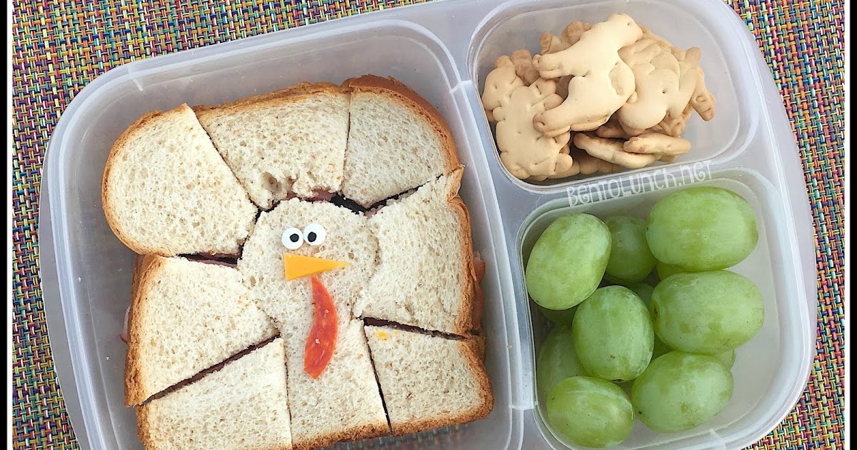 Thanksgiving Turkey Bento Lunches