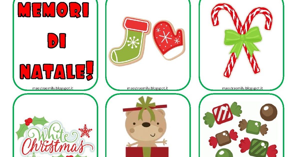 MaestraEmily: MEMORY DI NATALE...2!