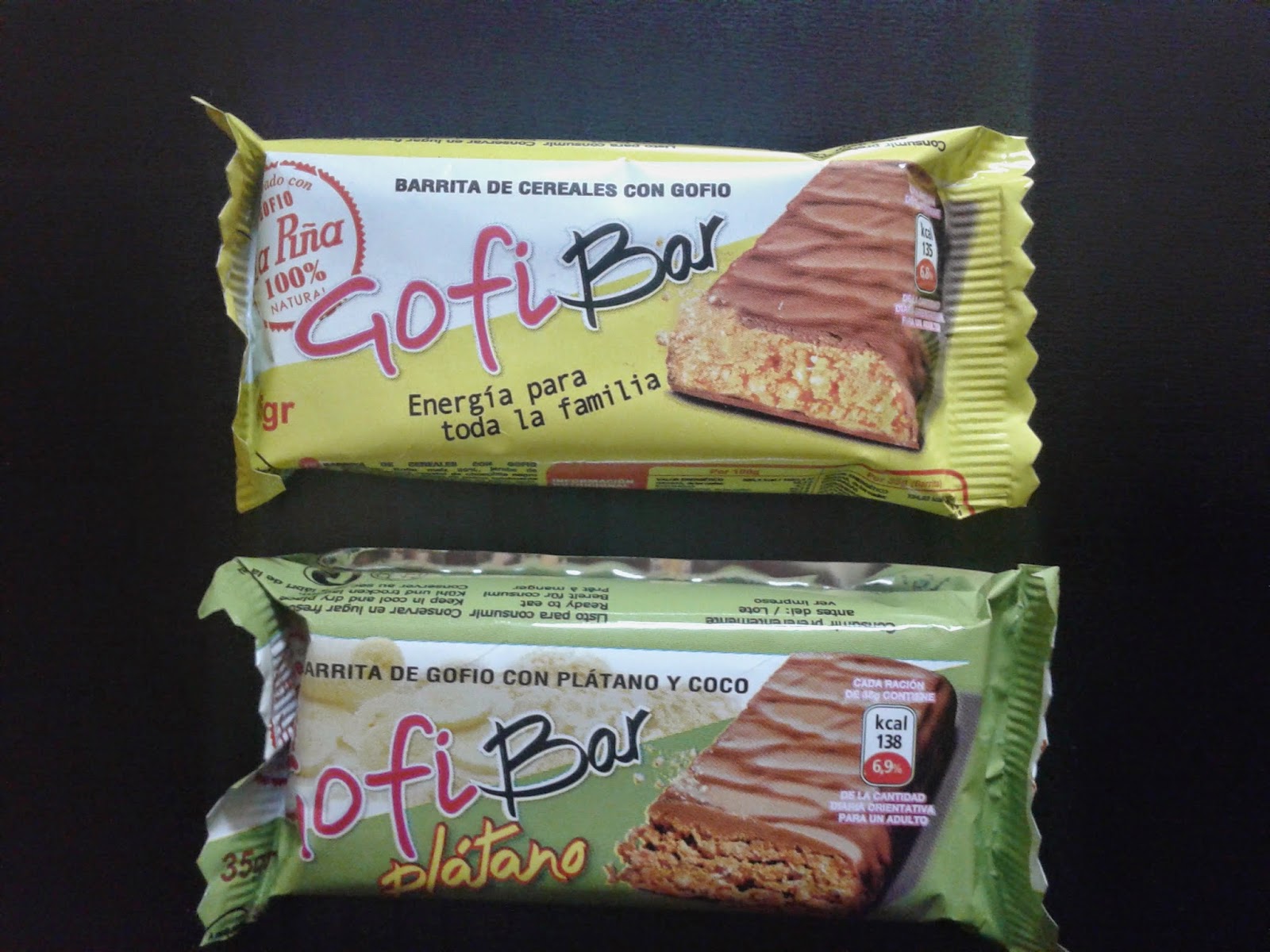 CG Tentaciones Canarias: Barritas energéticas de Gofio