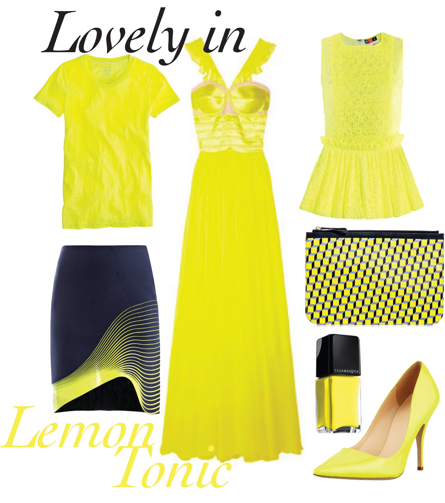 Stylecurated: PICK-A-COLOR\\LEMON TONIC
