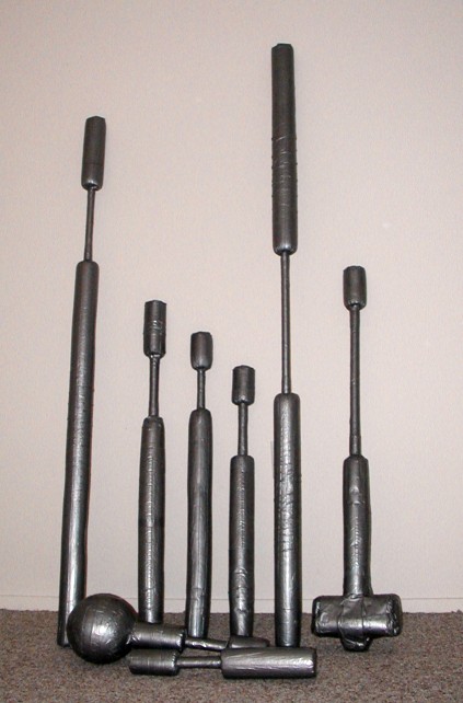 Buskador's LARP: Making a basic single edged homemade larp sword