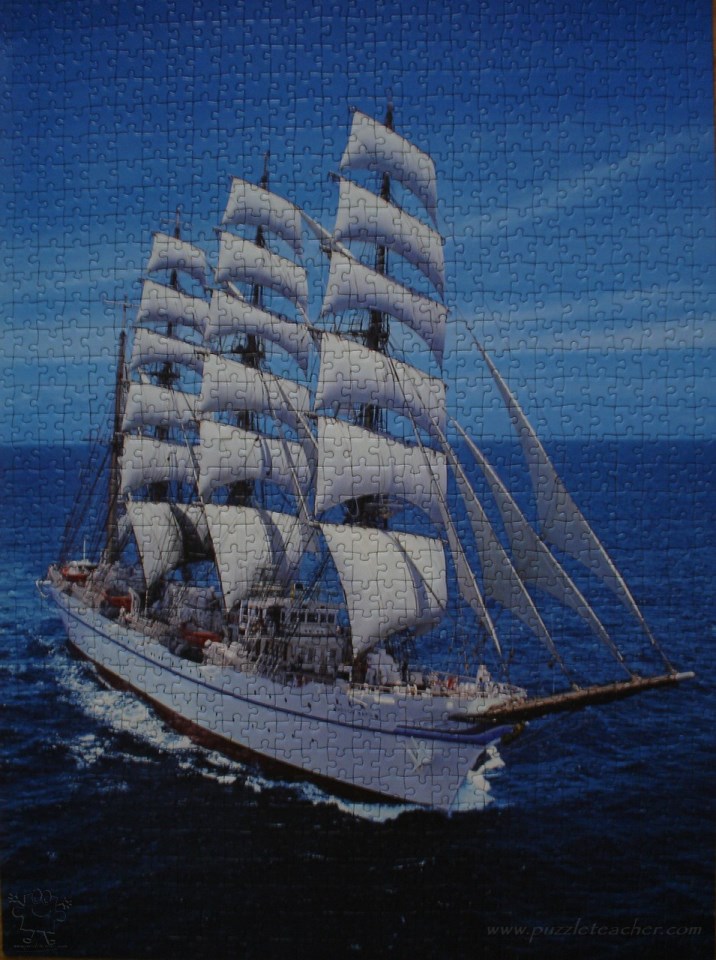 Clementoni ''Sailing Ship'' 1000 Parça | Puzzle Teacher - Puzzle Master