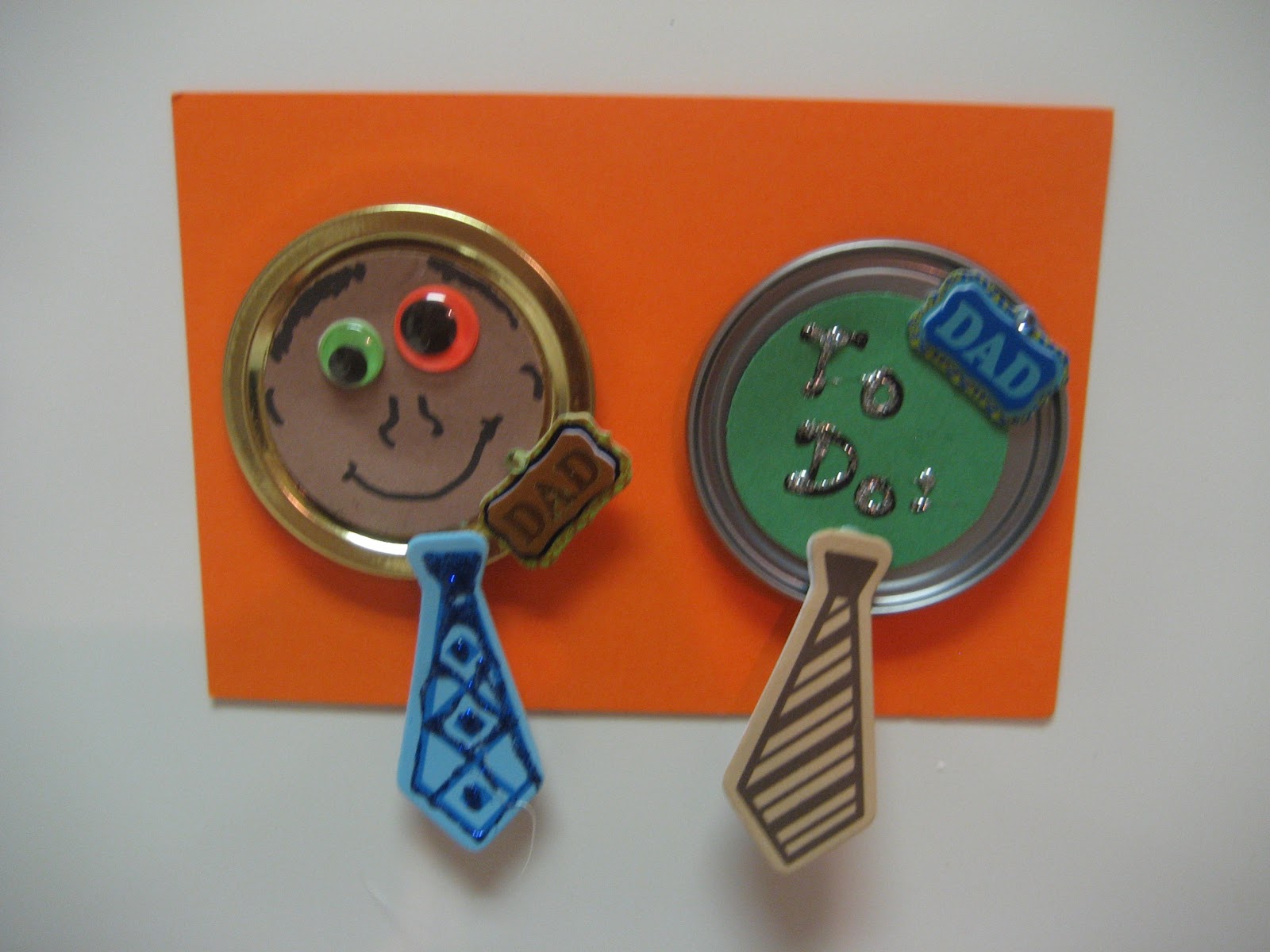 A Grade One Nut and Her Squirrelly Crew: Father's Day Lid Magnets