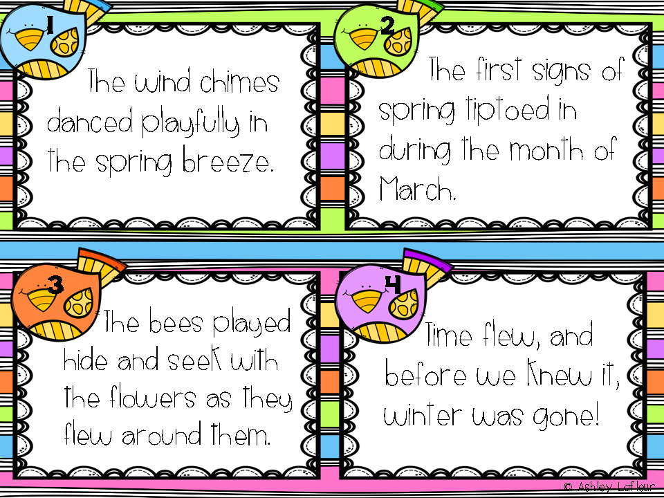 Teaching in the Net: Springtime Personification