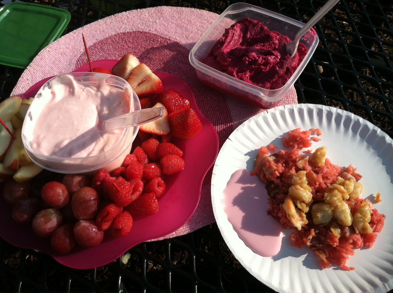 Lunch is Happy With Friends: Breast Cancer Awareness Month: Pink Day