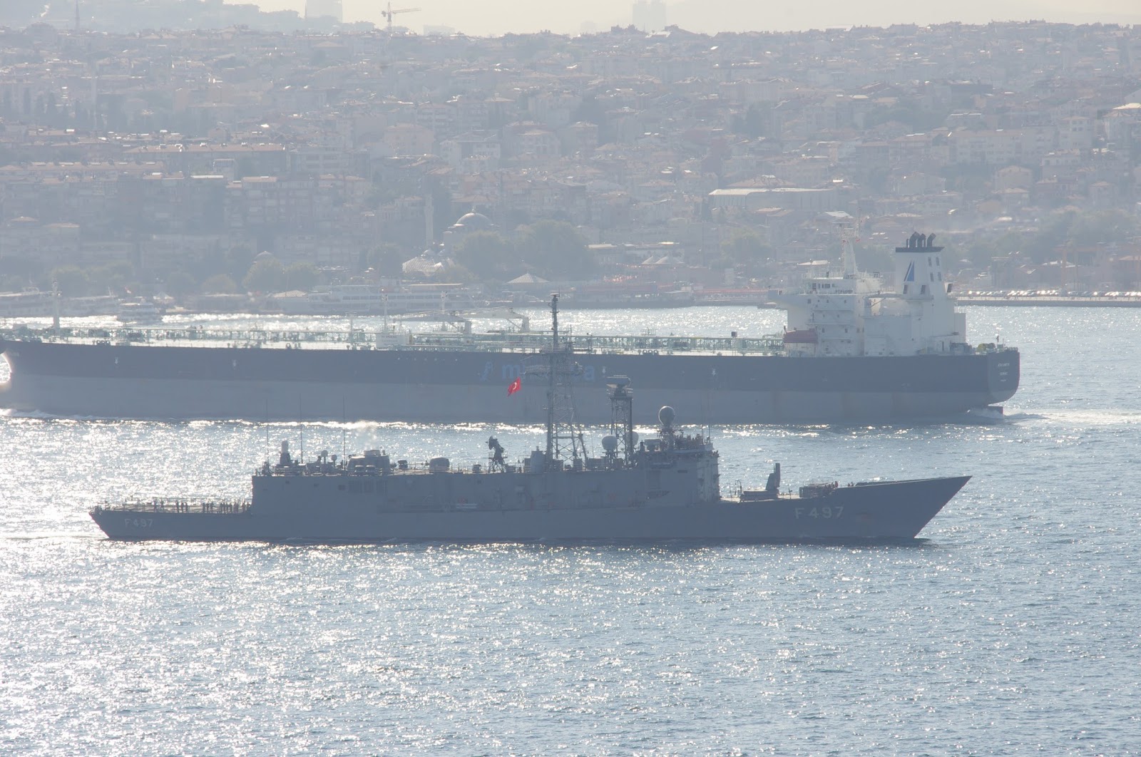 WARSHIPS ON THE BOSPHORUS: F 497 GOKSU -GABYA CLASS (O. H. Perry)