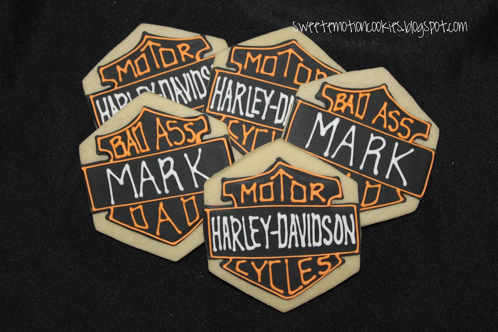 Sweet Emotion: Harley Davidson Cookies