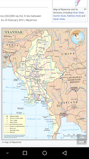 Myanmar city zip code..