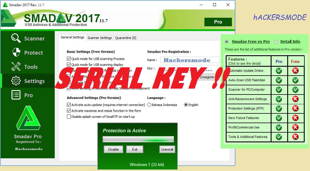 Smadav Pro Antivirus 2019 Serial Key Youtube