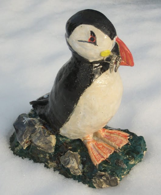 The Clay Work: Penguin and Puffin
