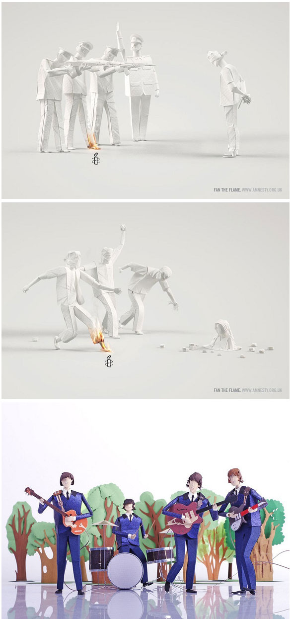 KREATIF KOT - Konsep Kehidupan Manusia Dari Arca Kertas (17 Gambar ...