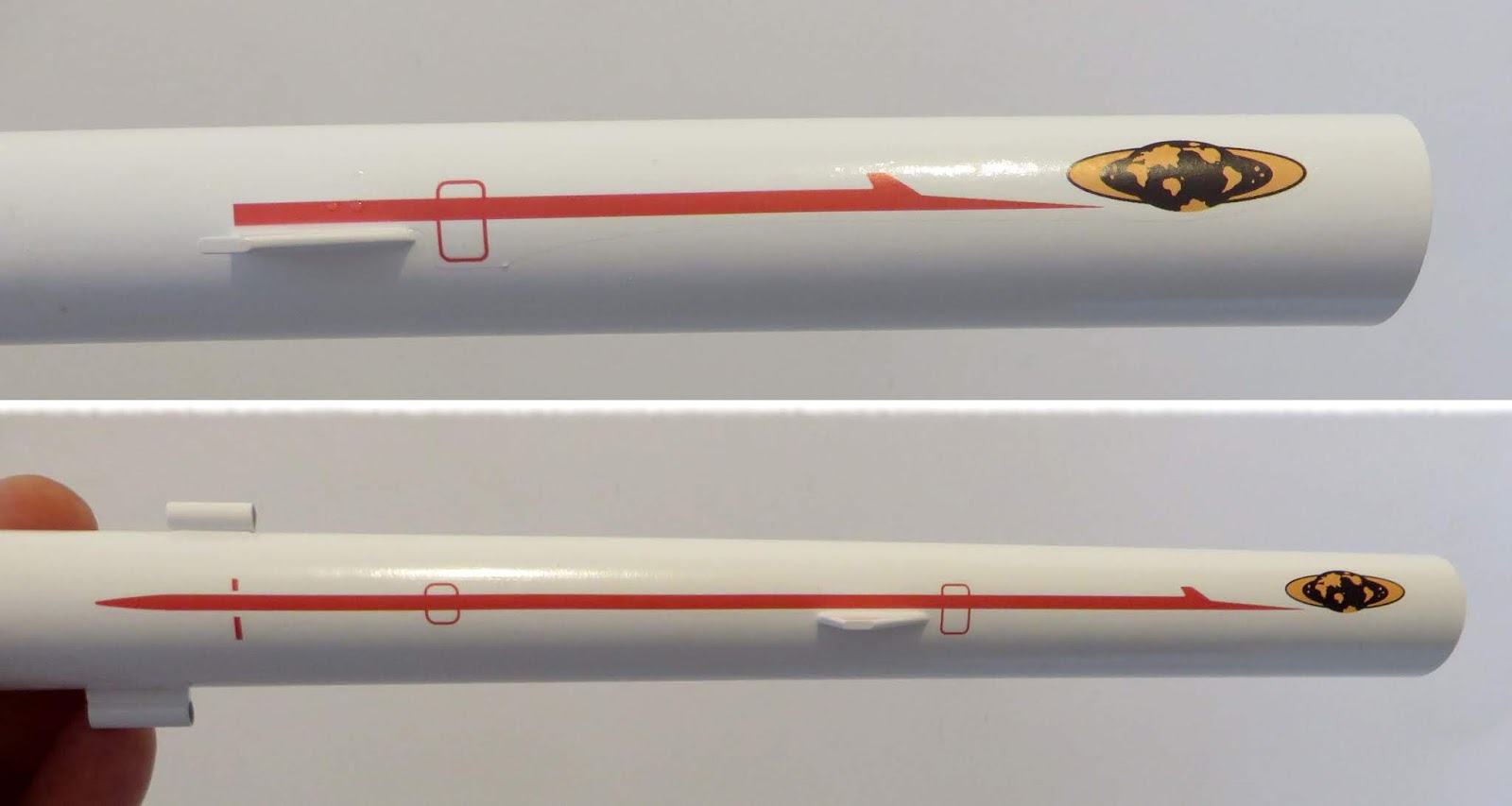 Model Rocket Building: Estes Orbital Transport, Kit #K-42, Part 22 ...