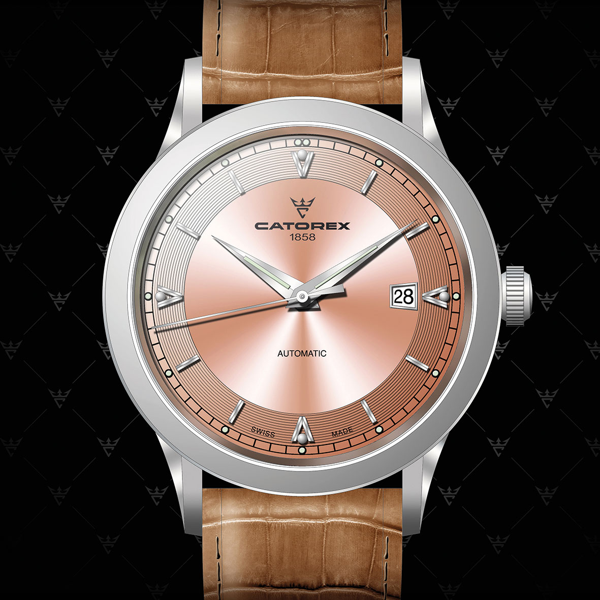 Technical Beauty at Boxfox1: Catorex C’Vintage Mechanical self-winding ...