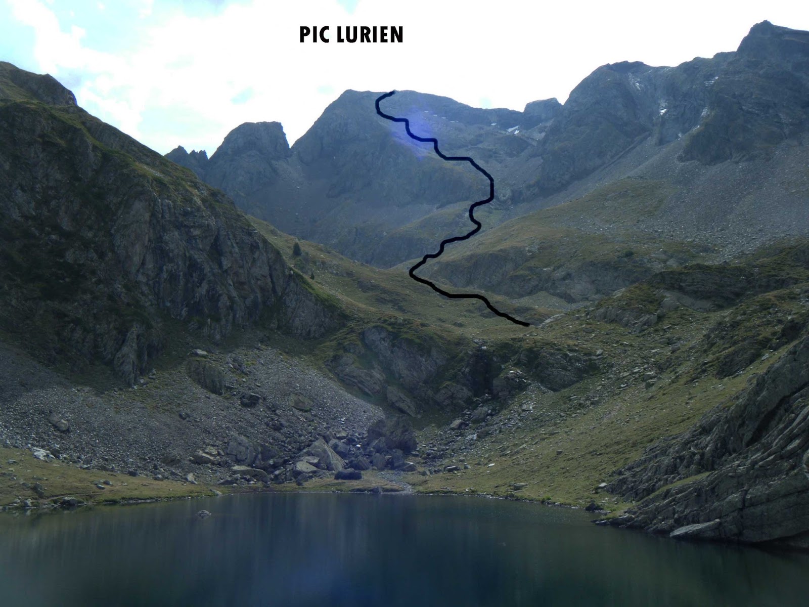 LA CABRA DE MONTE: ASCENSIÓN AL PIC DU LURIEN ALGO ACCIDENTADA.