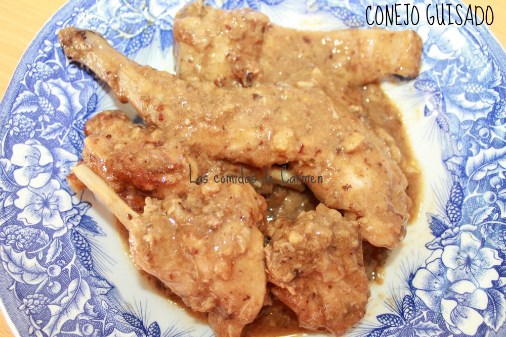 LAS COMIDAS DE CARMEN: GUISO DE CONEJO A LA ANTIGUA