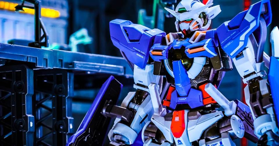 GUNDAM GUY: Metal Build Gundam Exia & 00 Raiser - Diorama Photo Images