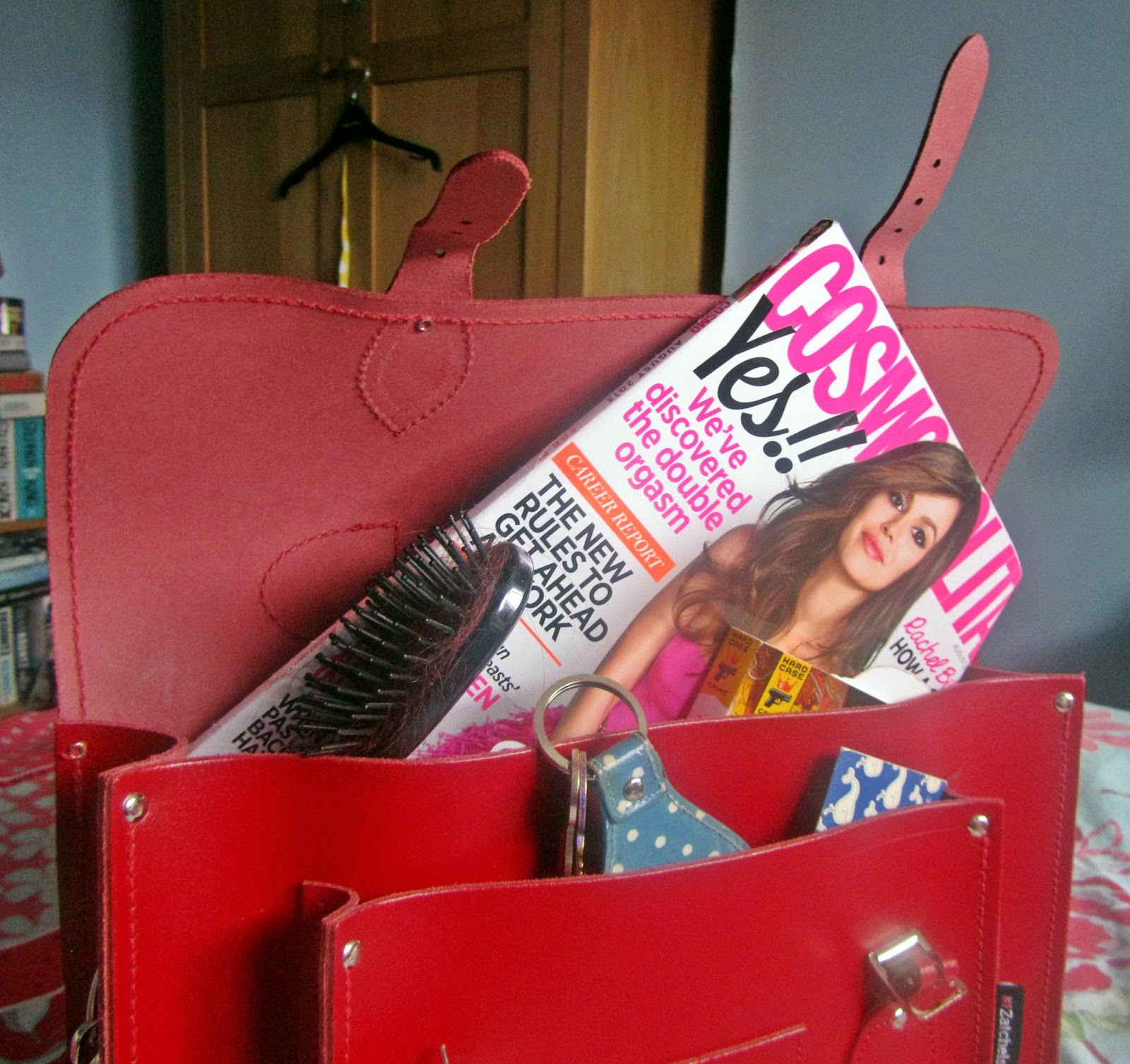 Zatchels Classic Satchel Review | Polka Spots and Freckle Dots