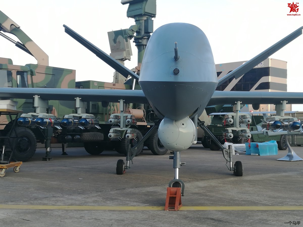 Asian Defence News: Zhuhai Air Show - Chinese PLAAF Rainbow CH-5 drone