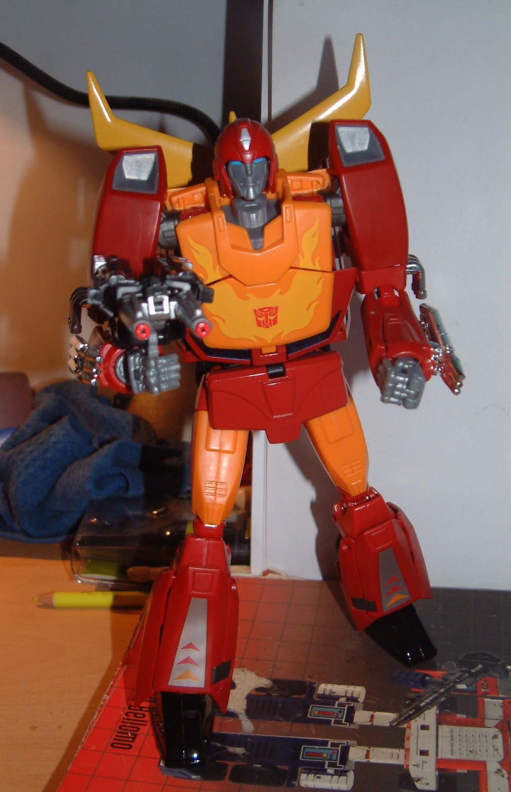 THE TRANSFORMERS: MASTERPIECE RODIMUS PRIME ( HOT ROD) - 2011. -100TH ...