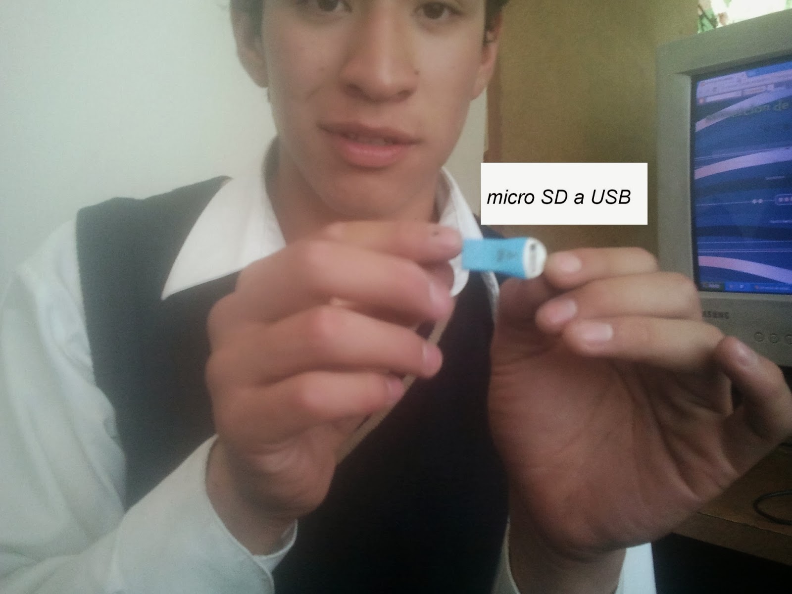 convercion de unidades: micro SD = USB