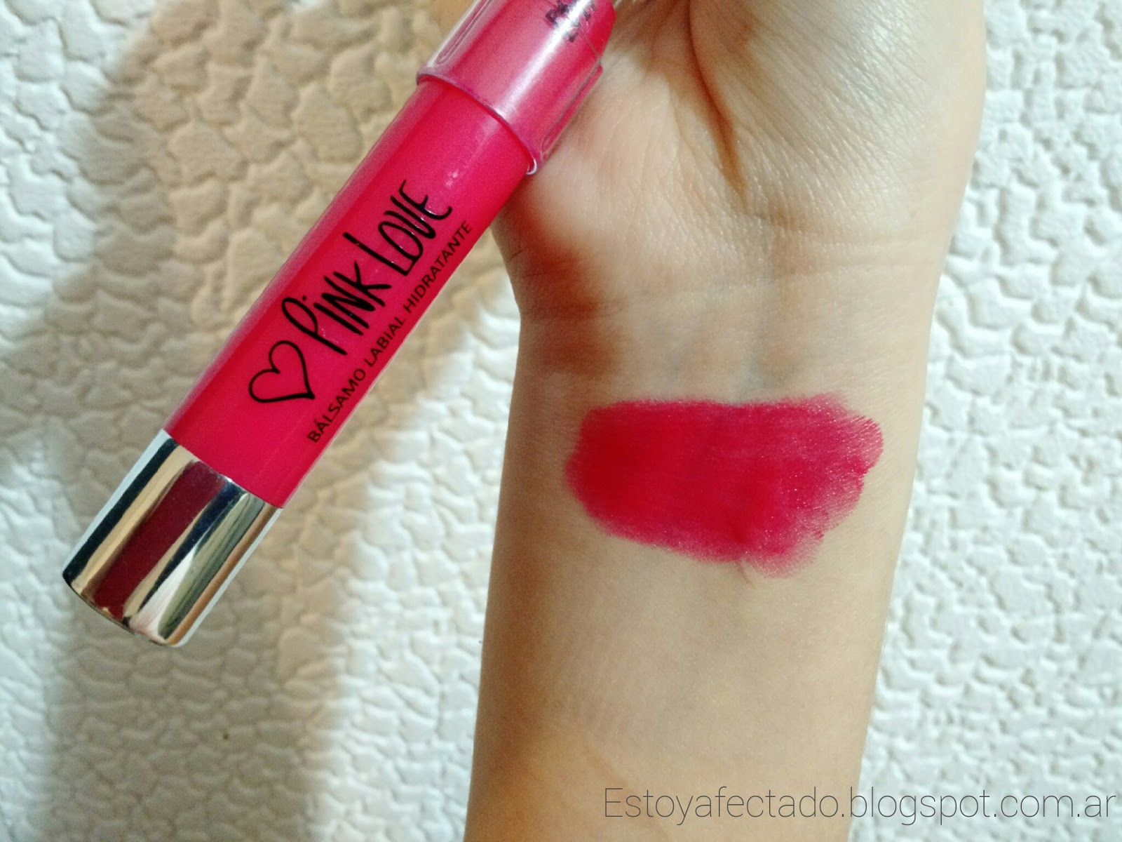Balsamo labial - Pink Love - Estoy Afectado