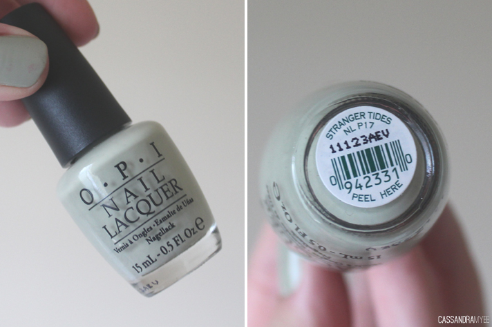 NOTD | OPI Stranger Tides — CassandraMyee | NZ Beauty Blog