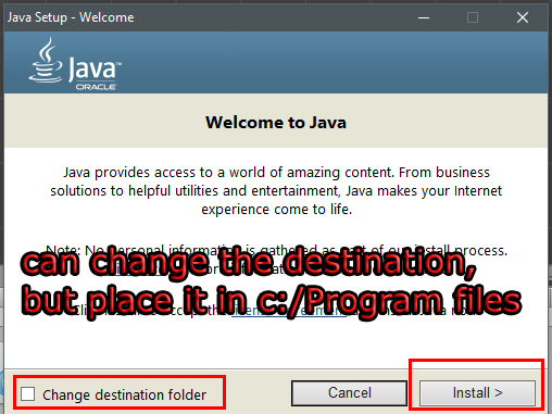 UNITY 3D Tutorials: Java installation process with path setting for unity