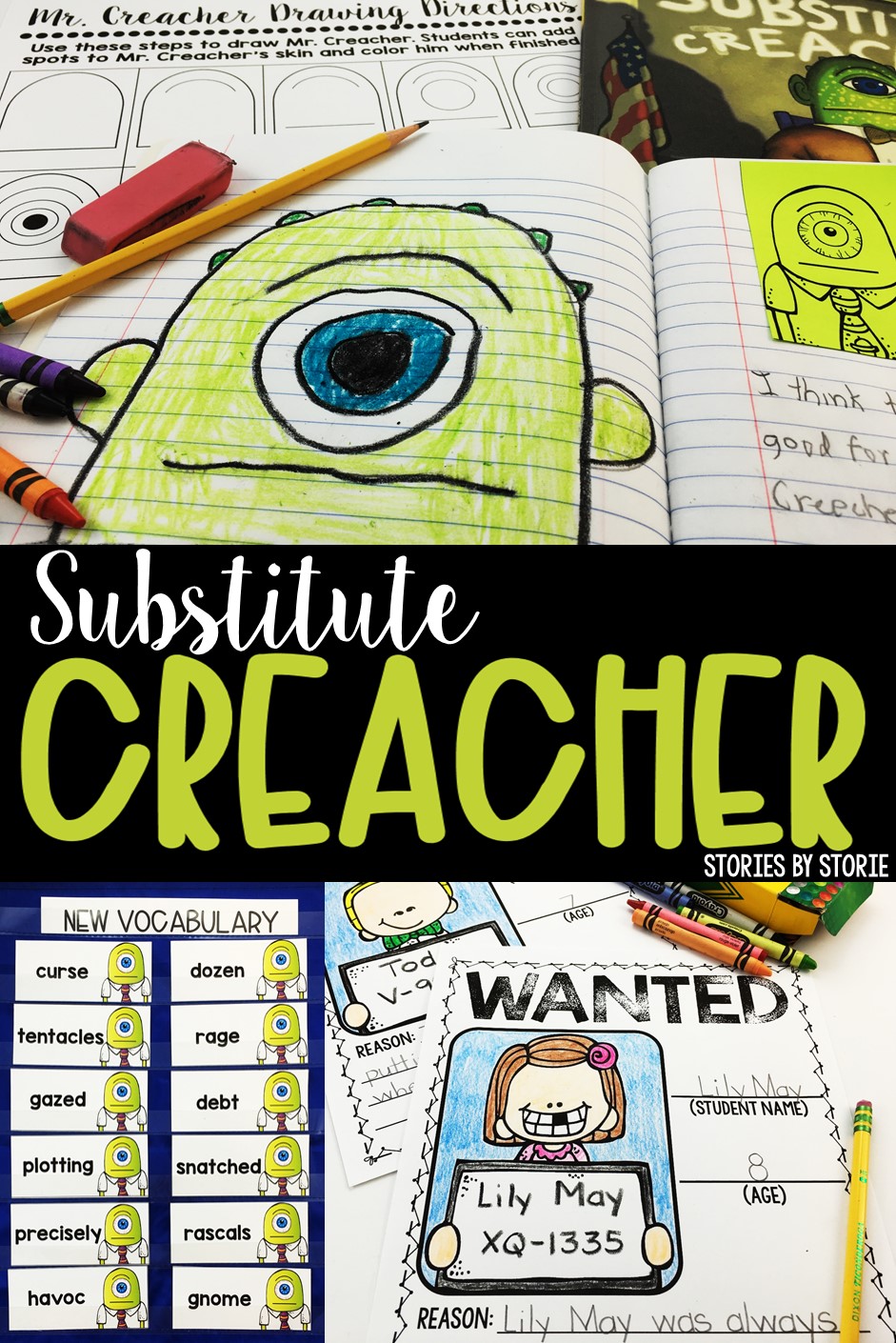 Substitute Creacher - Activities and Resources for the Primary Classroom