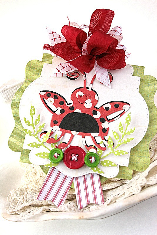 Whimsical Ladybug Tag - Cheery Lynn Designs Inspiration Blog