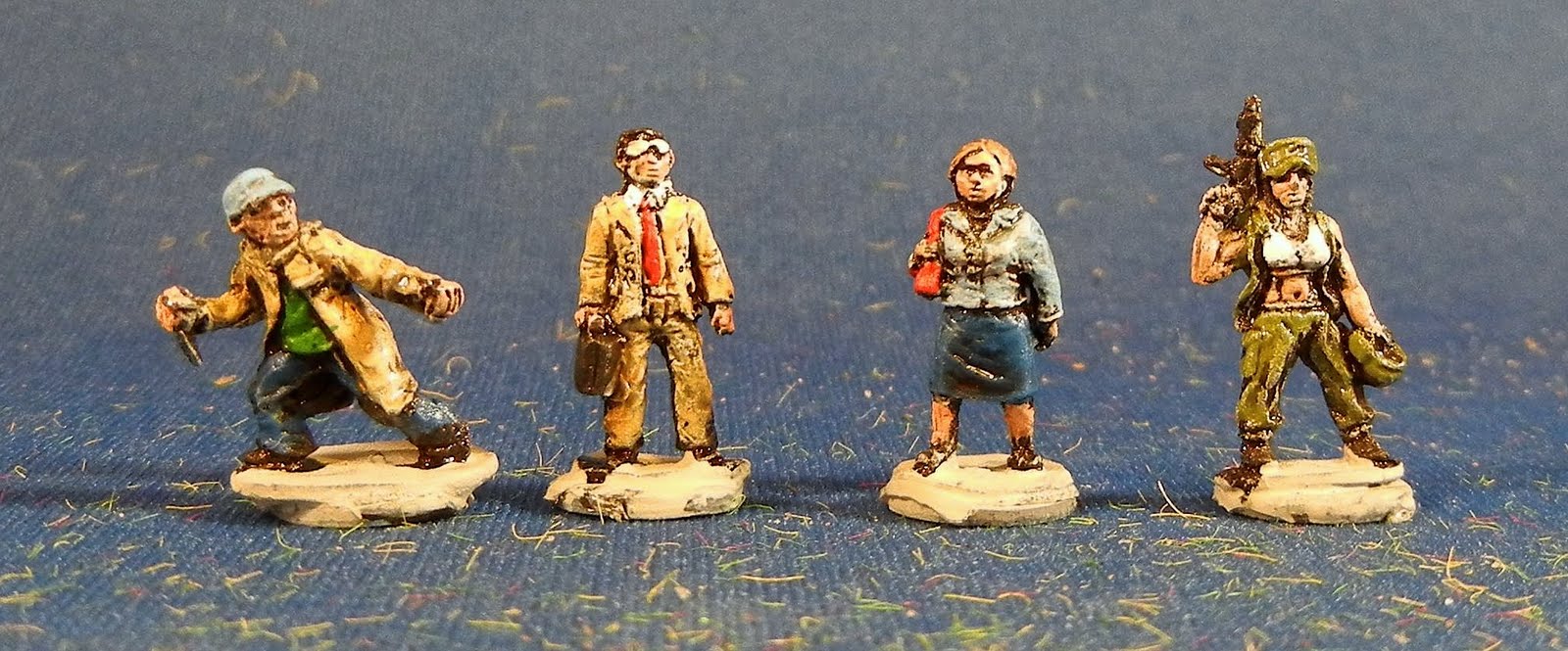 Bob's Miniature Wargaming Blog: 15mm zombies