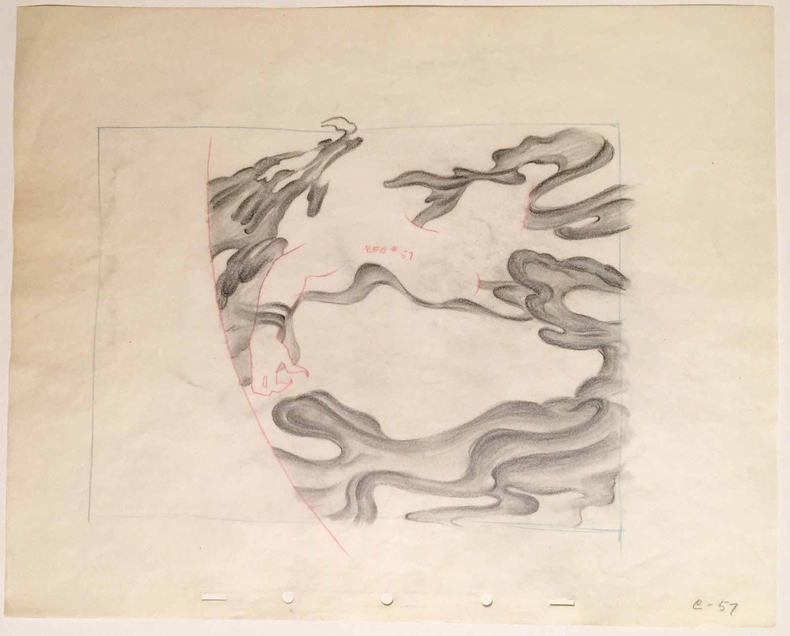 Animation Collection: Original Production Drawing of Chernabog with ...