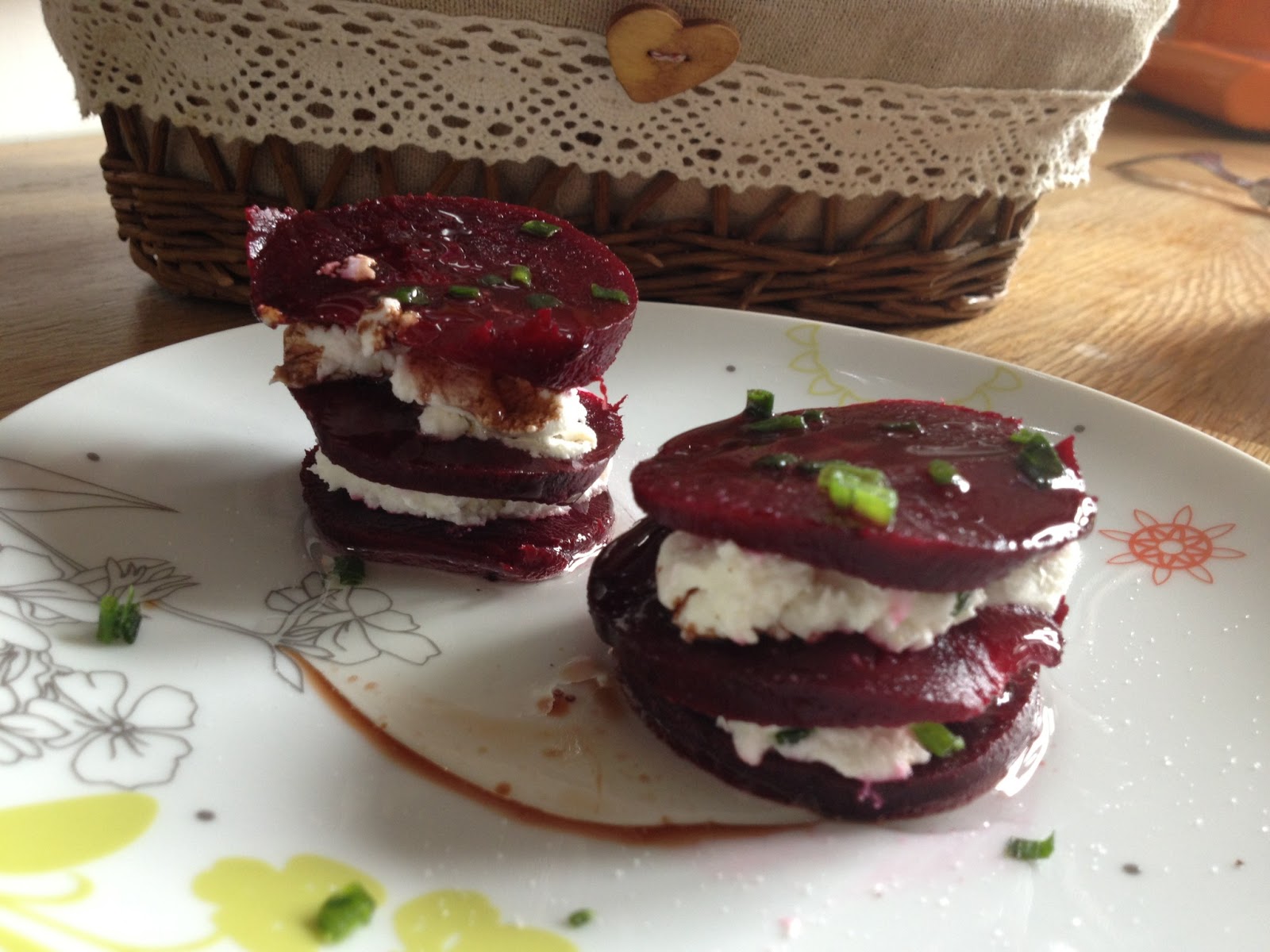 #PampetPoti: Mille feuille Betterave et chèvre