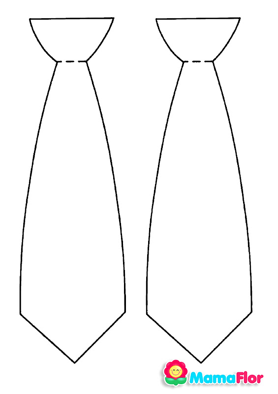 Moldes para Decoración Día del Padre: Bigotes, Corbatas, Sombrero ...