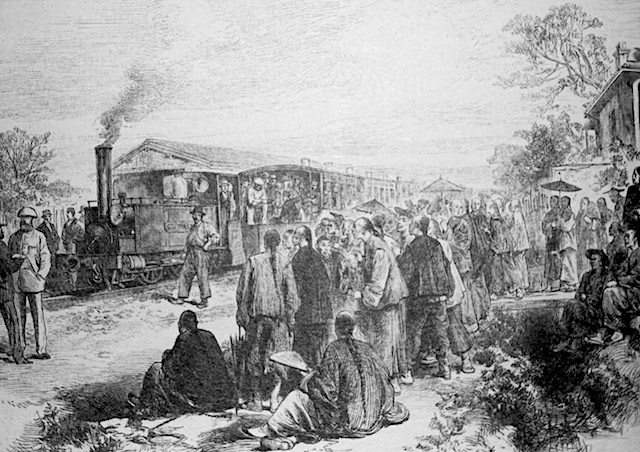 swaggies: First Railway in China – 1872