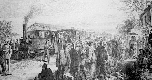 swaggies: First Railway in China – 1872