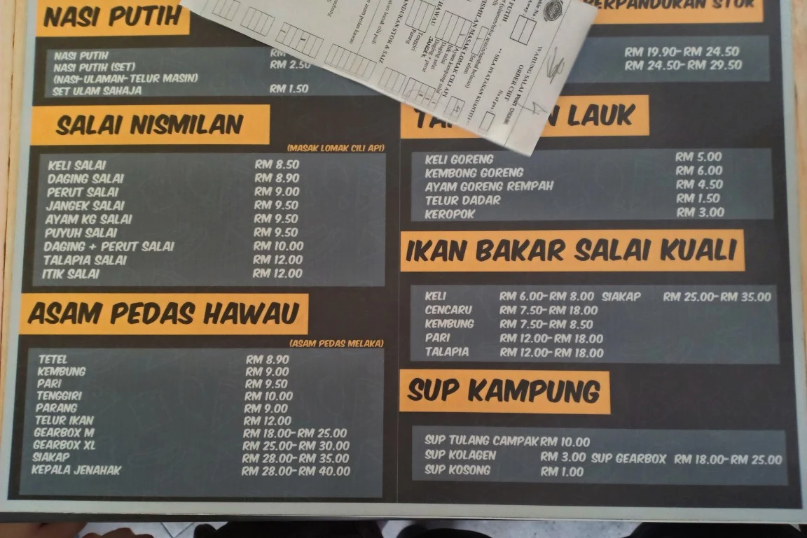 Lunch di Warung Salai Port Dickson