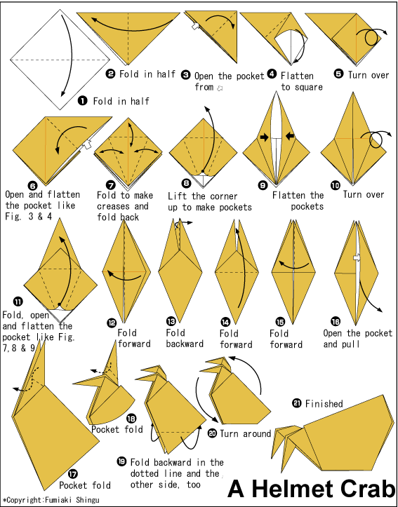 Origami Animal Step By Step Arts And Crafts Project Ideas origami-animal-step-by-step-arts-and-crafts-project-ideas