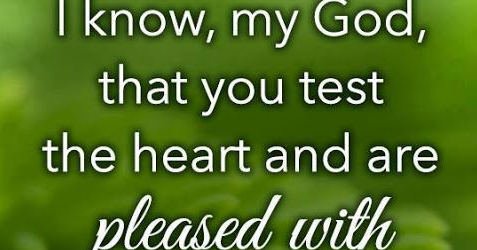 TEMPTATION: ABOUT TESTING THE LORD