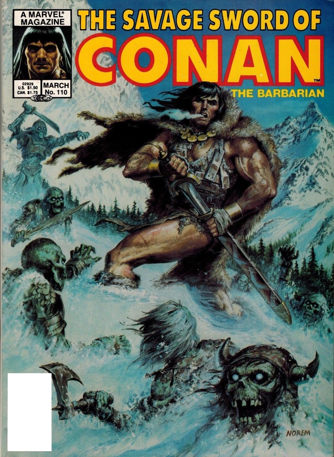 Marvel Comics of the 1980s: 1985 - Anatomy of a Cover - Savage Sword of ...