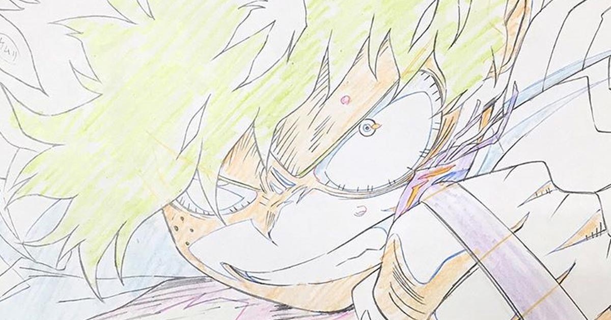 Boku no hero academia keyframes de animación