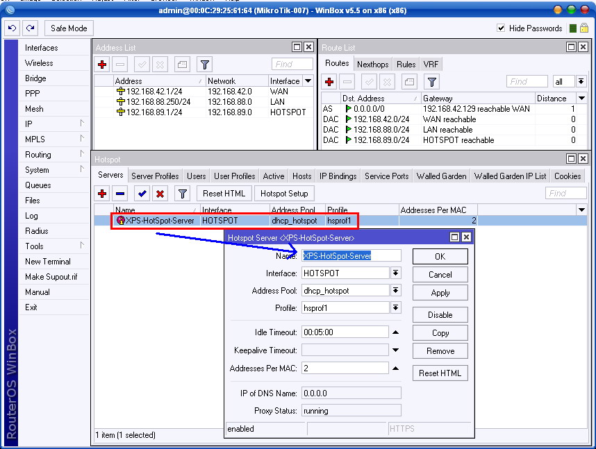 Setting Hotspot dengan MikroTik ~ Te Hermansyah