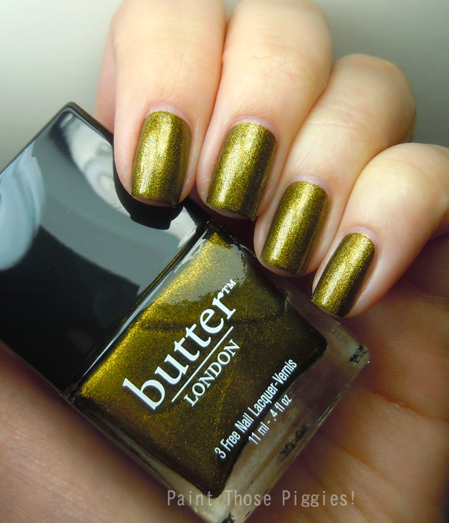 Paint Those Piggies!: Swatch Spam-Butter London Wallis & Slapper