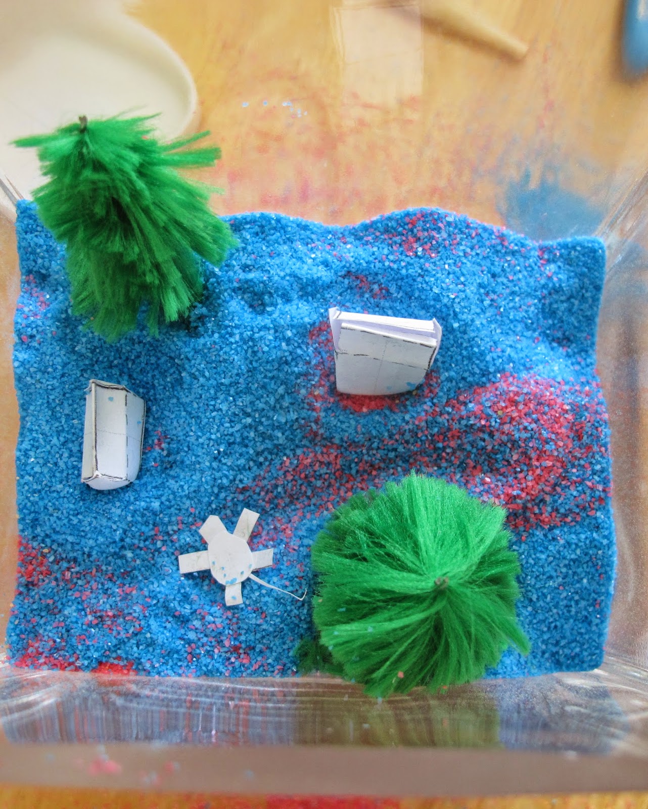 Nutchele: Winter Sand Art Earth Layers