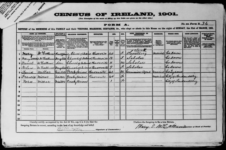 McCallum Family of Minnesota, USA and Ulster, Ireland: Daniel and Mary ...