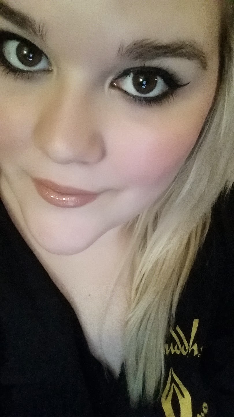 the Cupcake Blondie: Tutorial: Mossy Smokey Eye, Nude Lips, Pink Cheeks