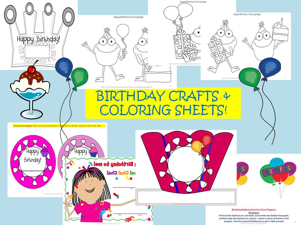 Twin Speech, Language & Literacy LLC: Comment to win a Free Birthday ...