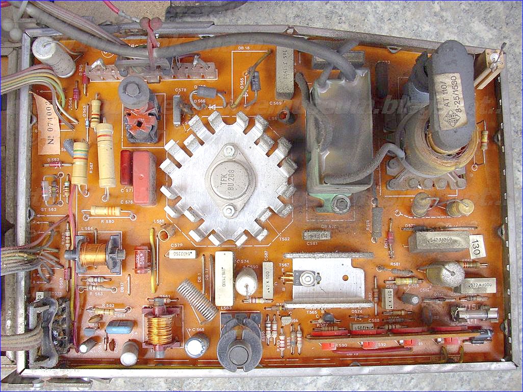 Obsolete Technology Tellye !: TELEFUNKEN PALCOLOR 6812 CHASSIS 714 ...