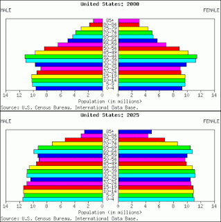 The Generation Above Me: More Seniors than Ever: Population Pyramids