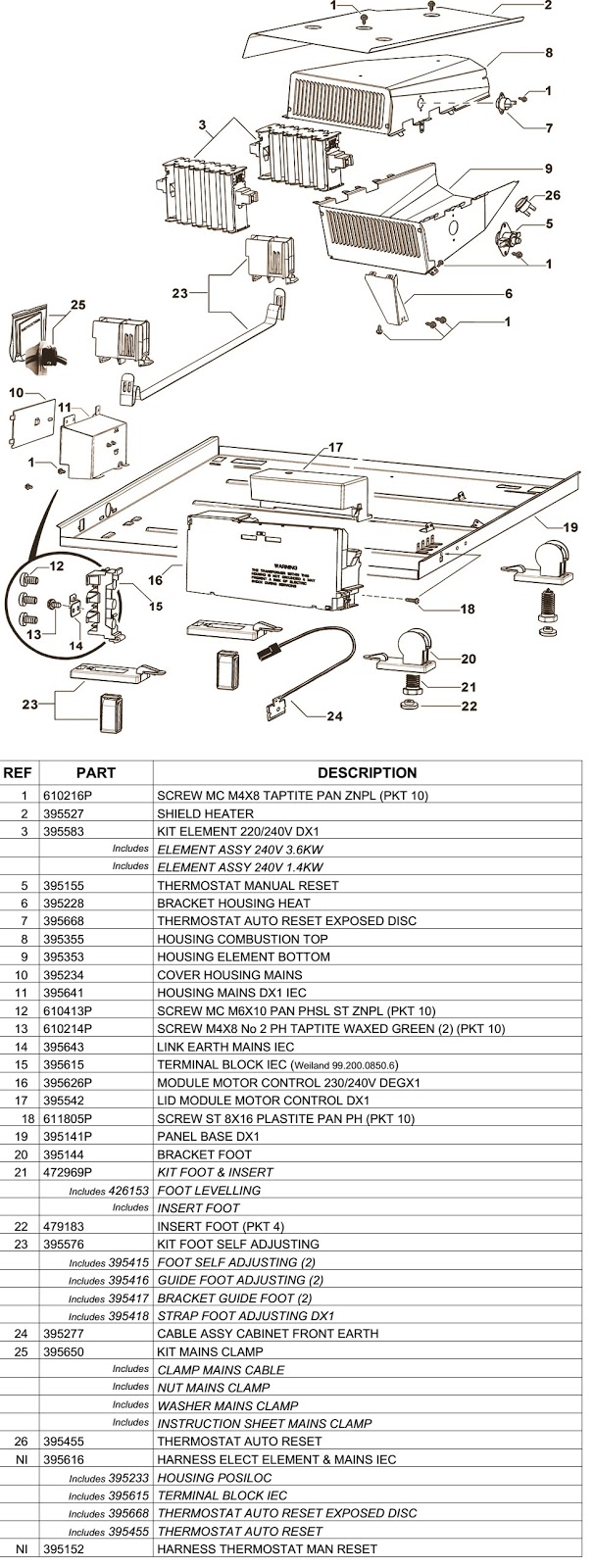 Schematic Diagrams: Fisher and Paykel DEX1 AA WH INTUITIVE DRYER ...